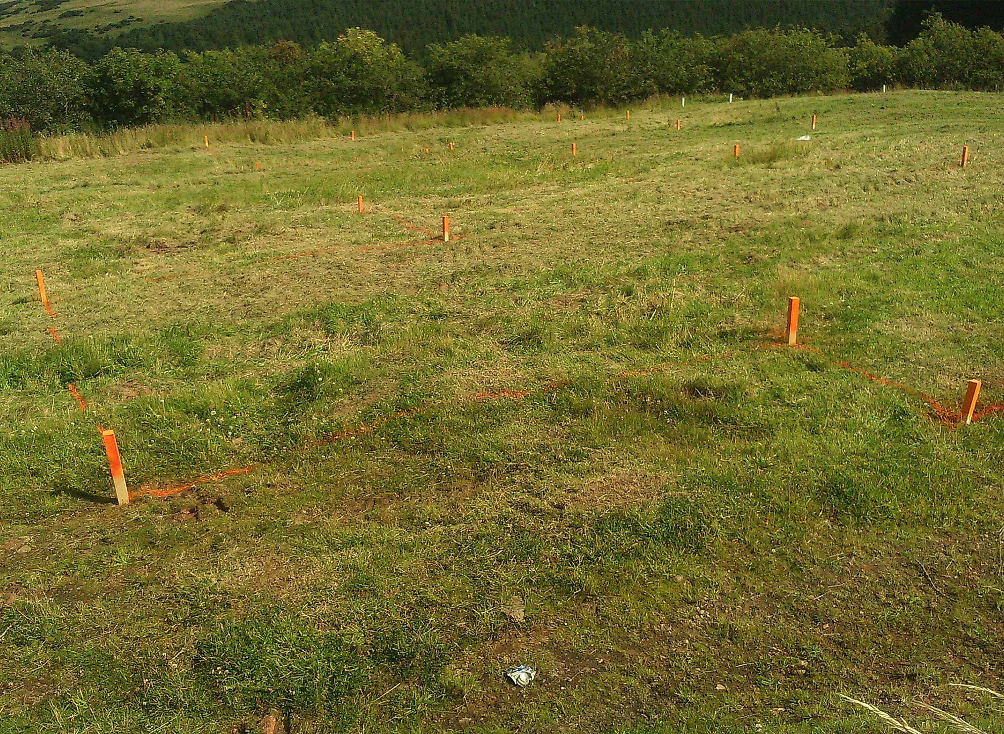 Setting Out Survey Services Newcastle and UK | Spatial Geomatics